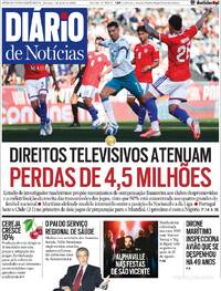 Capa - Diário de Notícias da Madeira de 2026-06-06