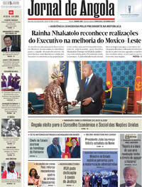 Capa - Jornal de Angola de 2026-06-07