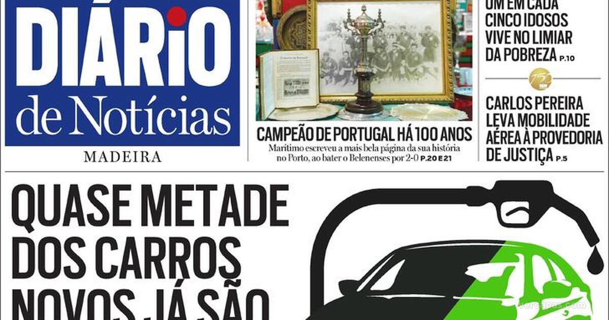 Capa - Diário de Notícias da Madeira de 2026-06-06